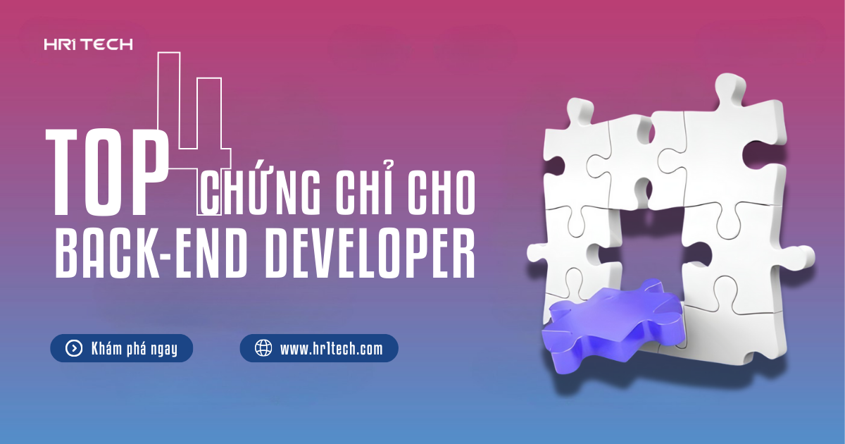 Top 4 Chứng Chỉ Cho Back End Developer